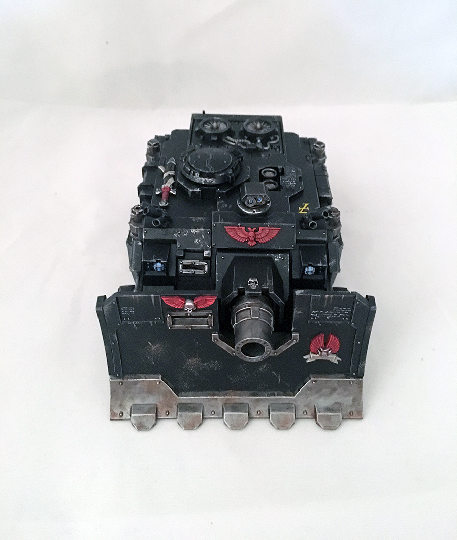Sword of templar: Army Showcase - Black Templars - Vindicator tank