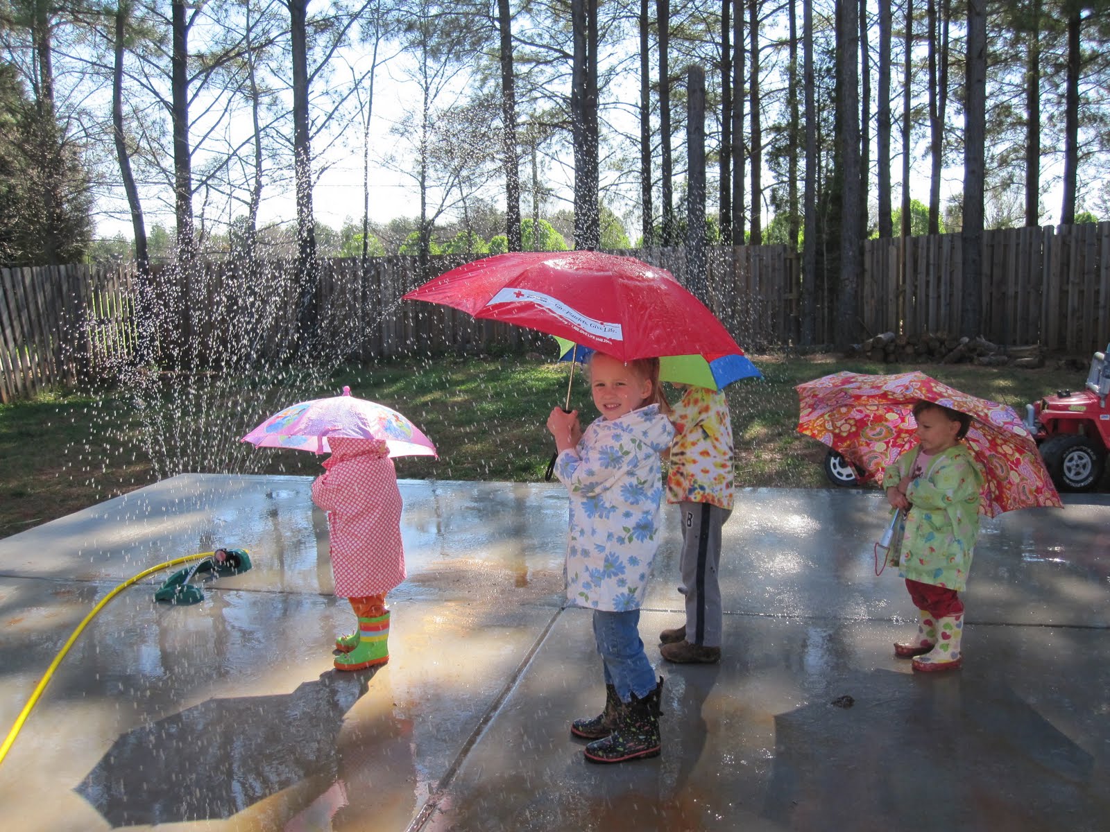 Kozy Kids Family Childcare: Singing in the Rain...