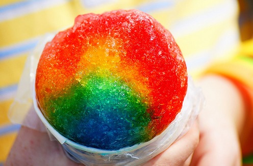 Resep Es Pelangi, Dari Es Gabus Sampai Es Serut Pelangi - Minuman Starbucks