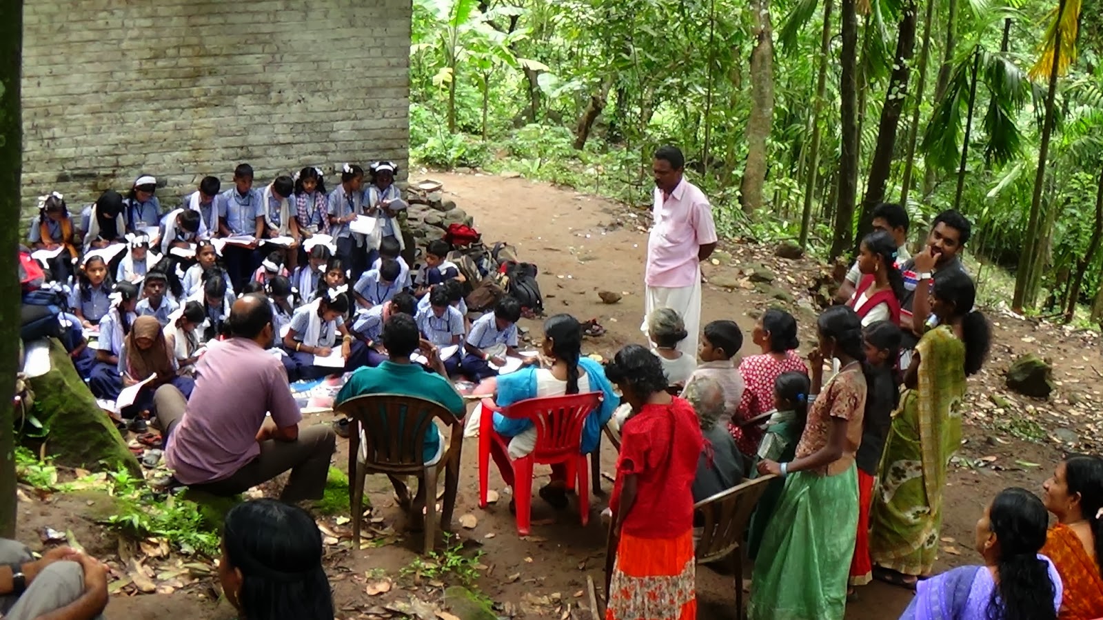 Govt. U.P.School Chathamangalam: A TRIP TO CHERUNELLI TRIBAL COLONY ON ...