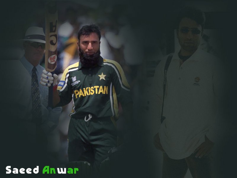 The Cricket Games: Saeed Anwar Latest Free Wallpapers and HQ Photos