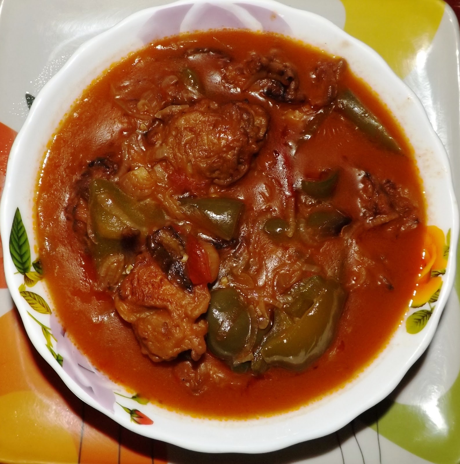 Jayeeta's Little kitchen: Spicy Chilly Chicken