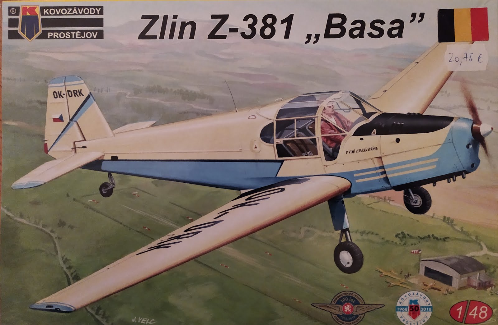 BelgianAviationNews: [Scale modelling] KP Models Zlin Z-381 “Basa” 1/48 ...