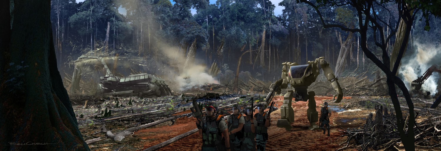 Breath-Taking AVATAR Concept Art by Ryan Church « Film Sketchr