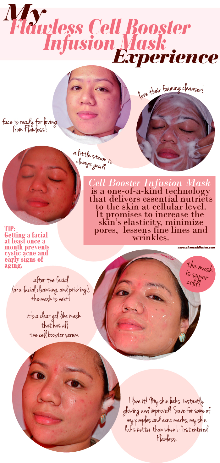 Flawless Cell Booster Infusion Mask Experience - Shen's Addiction