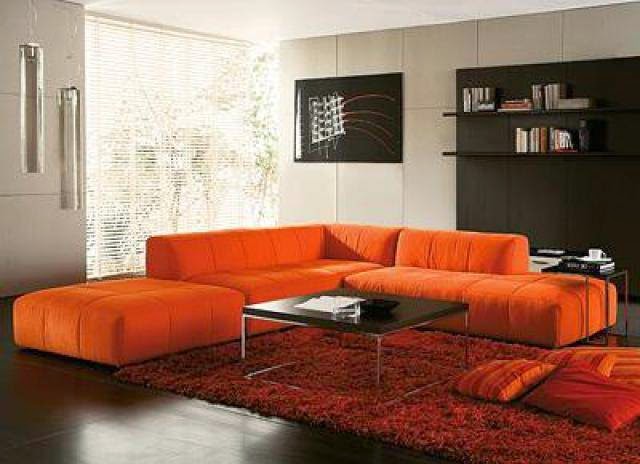 Orange Sofa - Freshnist Design