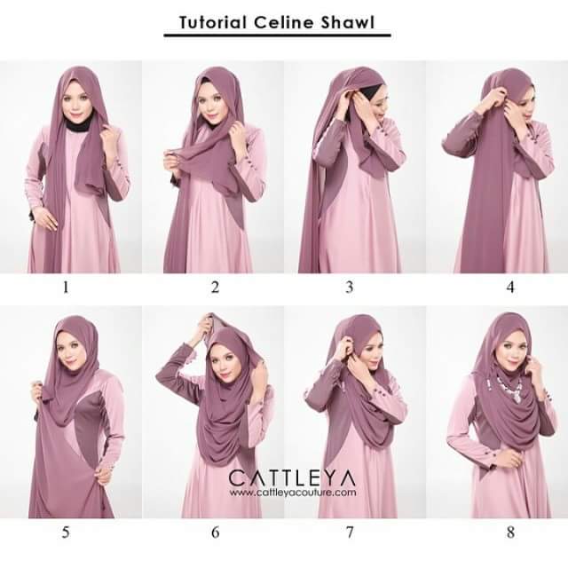 19 TUTORIAL TUDUNG/SHAWL