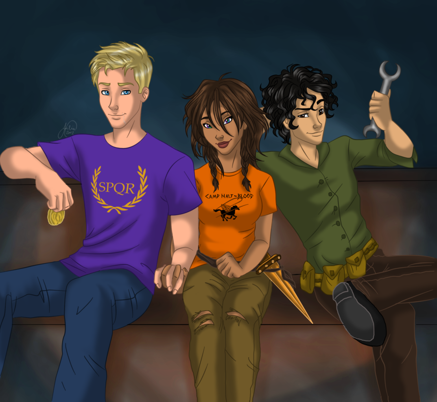 Kami's Library Thoughts: Fan Art Friday: The Lost Hero