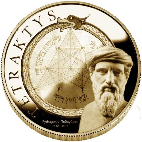 Réflexions sur trois points: La Tétraktys Pythagoricienne