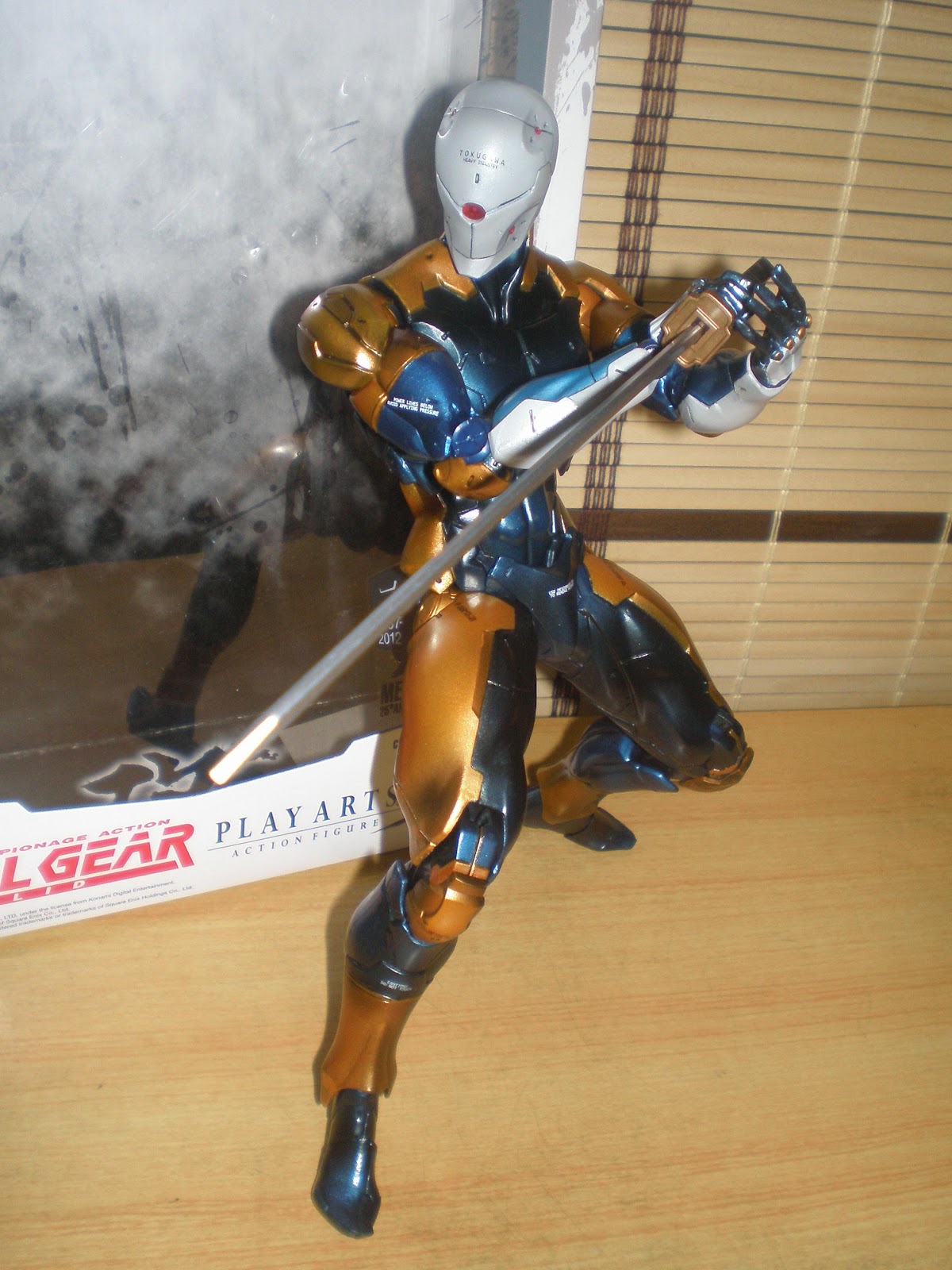Angels and Summer: Play Arts Kai Cyborg Ninja - Gray Fox Metal Gear ...