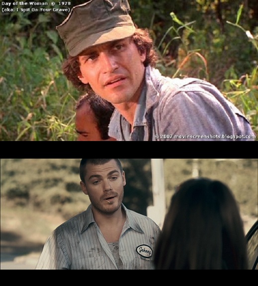 Viñetas, palabras y fotogramas: I spit on your grave (original y copia)