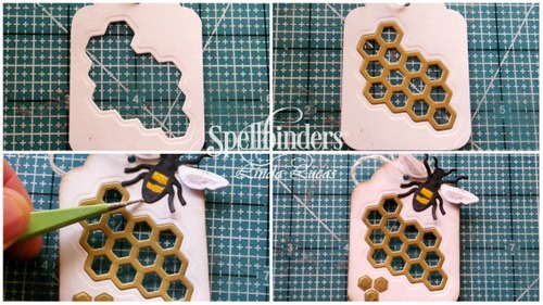 Lovely Linda's Craft Central!!: Spellbinders Honey Bee Tutorial