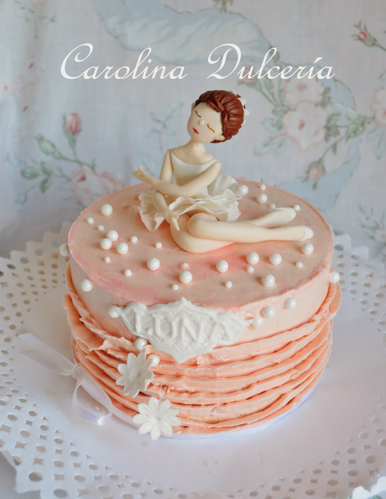 Carolina Dulcería : Torta ballerina para cumpleaños