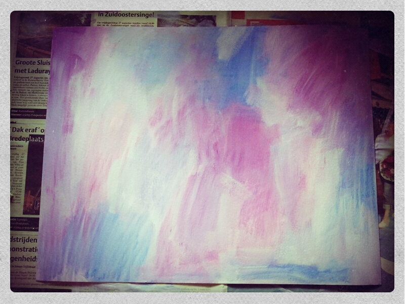 Caatje's Artsy Stuff: The Big ATC Tutorial - part one - the background