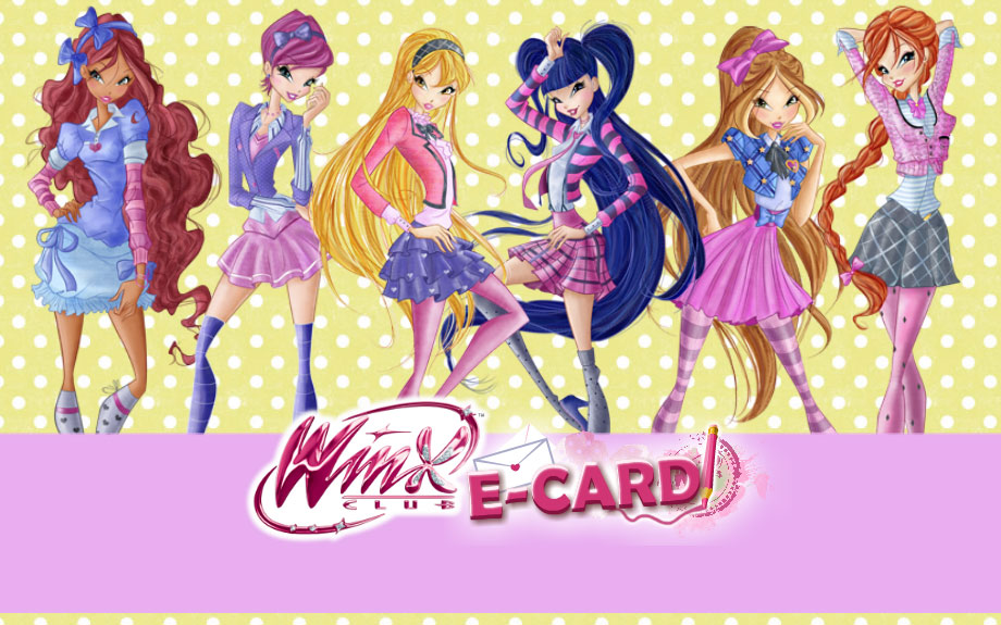 Descubrid las Winx Magic E-Card!___________ Discover the Winx Magic E ...