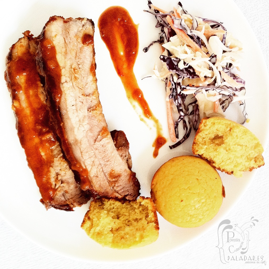 Poesía Culinaria . Sabores de Nati: Costillas con salsa Barbacoa al ...