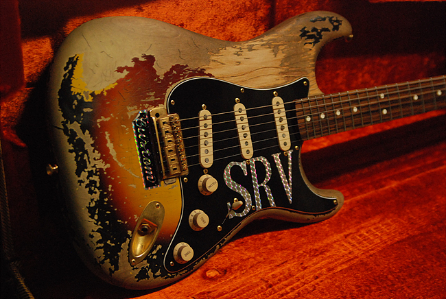 L E N N Y: Fender SRV No.1 Replica (SRV Signature) ( Refinish & Relic )