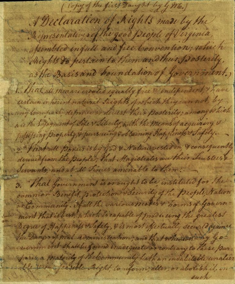 Virginia Declaration of Rights