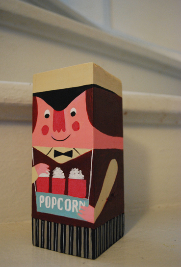 Matt Bray Illustration: Ingela P Arrhenius' Wood Block Figures