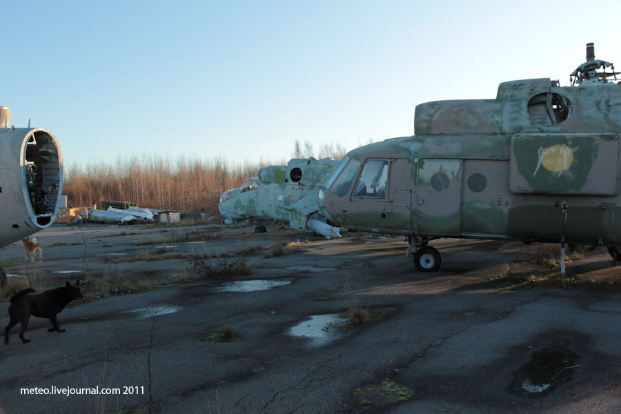 Luftwaffe A.S: Eye-Catching AFB: GORELOVO (Russia)
