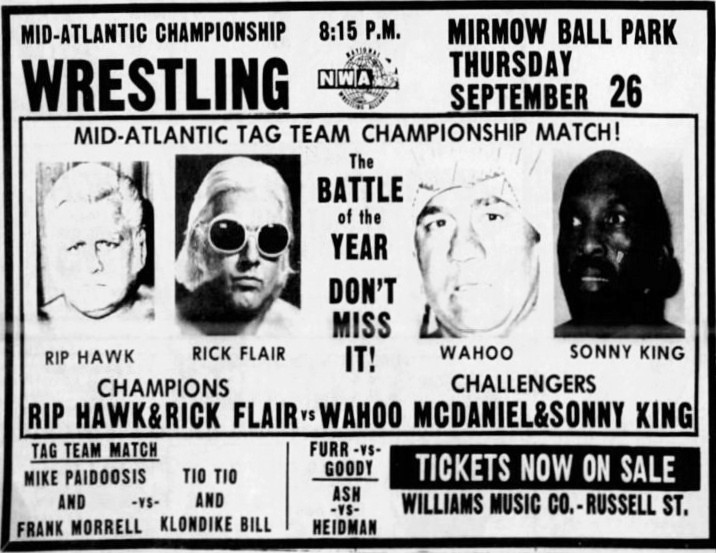 All Star Championship Wrestling: Crockett Promotions vs. All South ...