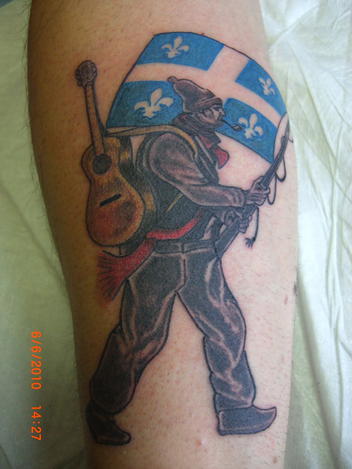 TattoO AztecA: Vive le Quebec LIBRE