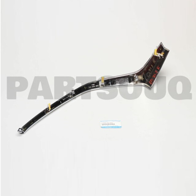 Nẹp mạ crom viền ca lăng Mazda 2 đời 2016| DA6B507J0| DA6B507K0