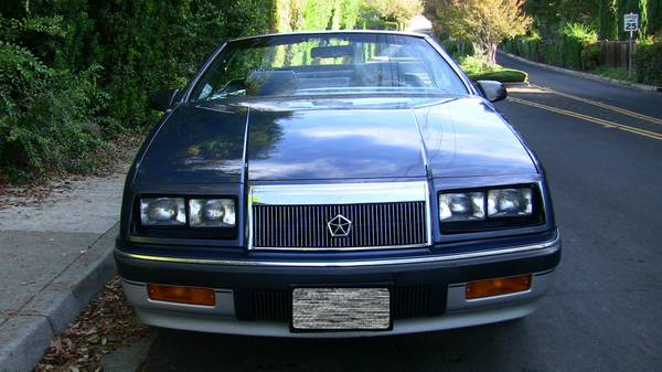 Call Me Mr The Baron: 1988 Chrysler Lebaron Convertible - DailyTurismo