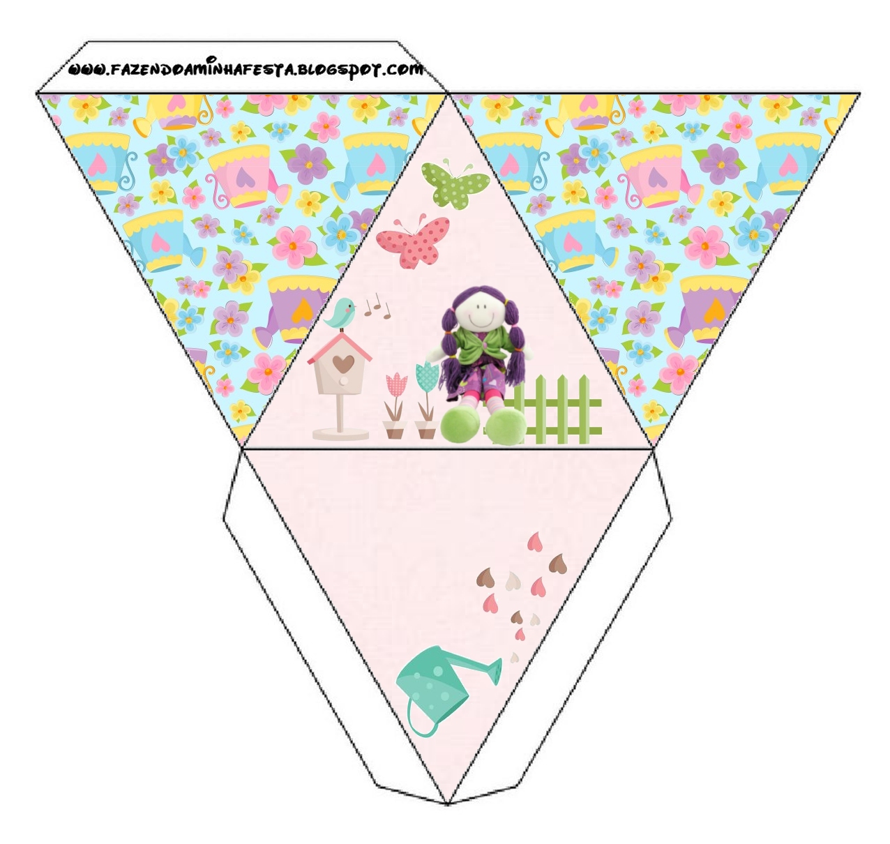 Cloth Dolls: Free Printable Boxes. - Oh My Fiesta! in english