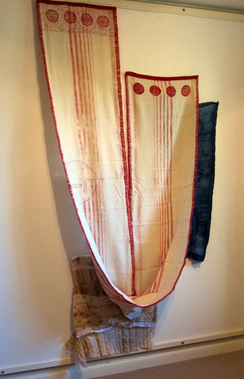 my process: memory cloth