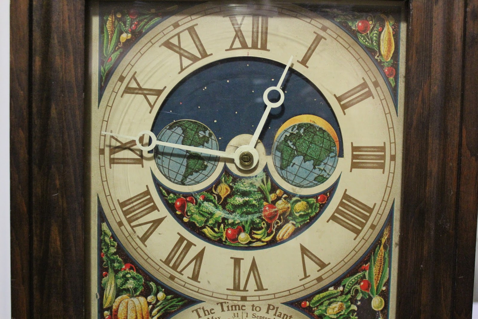 Planters clock by Mechtronics Corporation, c. 1970, NOT FOR SALE