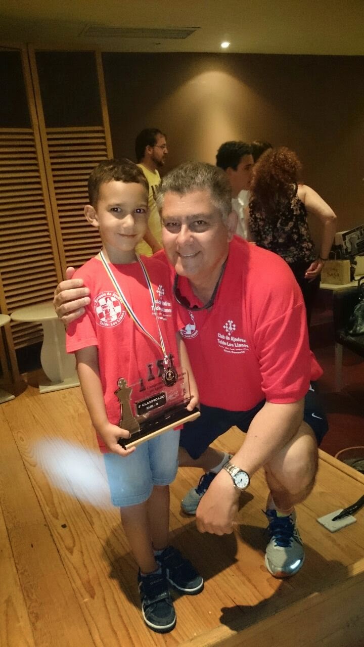 Escuela de Ajedrez Telde Los Llanos: Daniel Bandín Lata, tercero Sub 8 ...