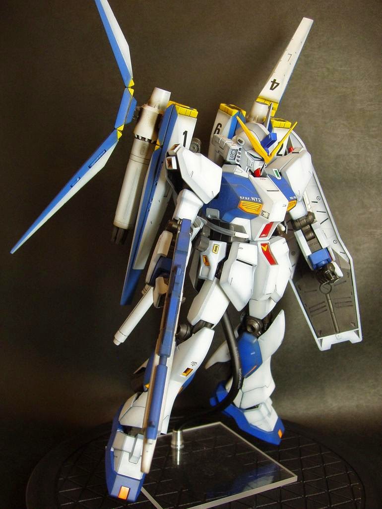 MG 1/100 nu Gundam (RX-93 NT-2) Custom Build