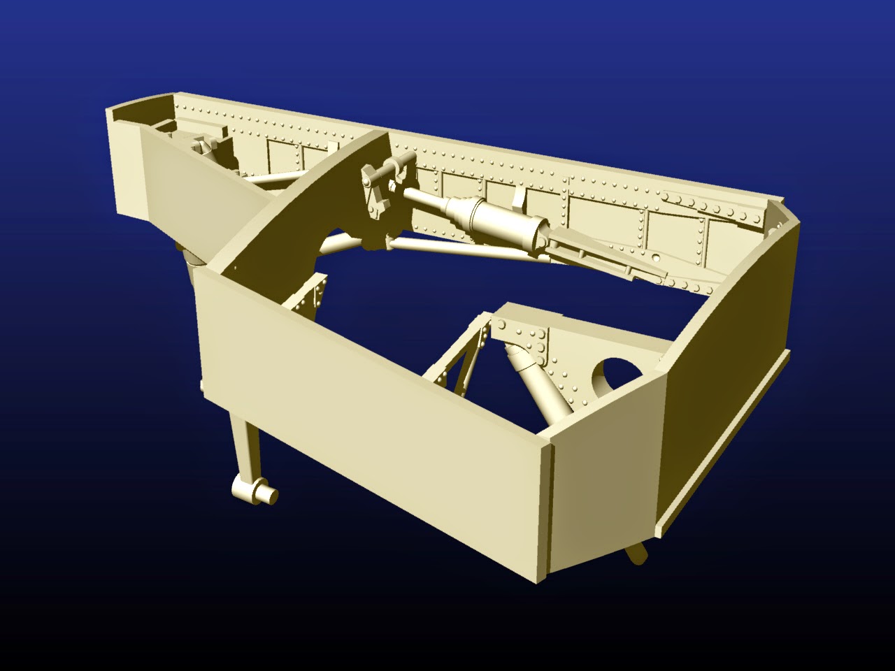 1/32 Tempest – the undercarriage bay