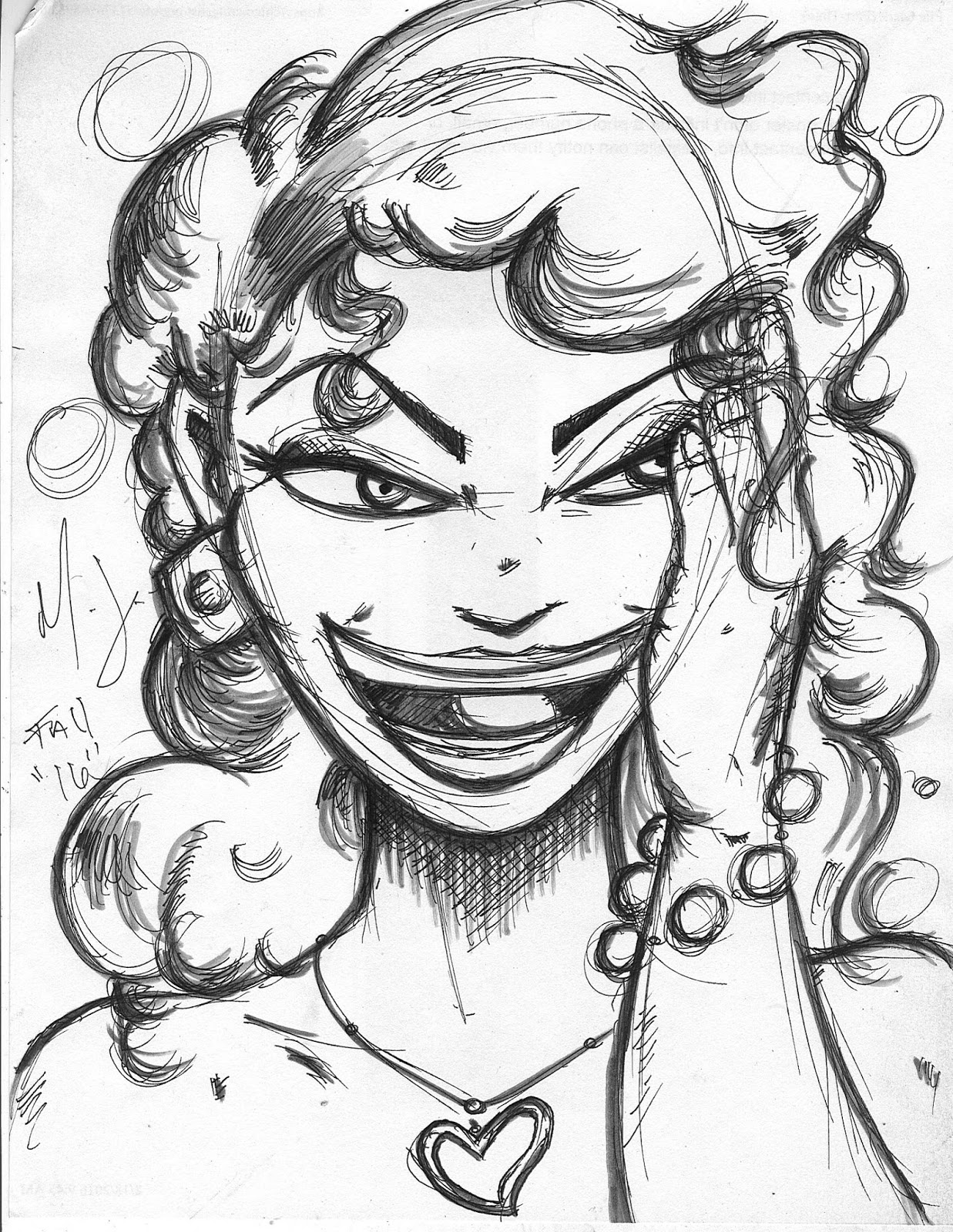 ABLE ABE Studios: ART SHARE "Funny Girl"