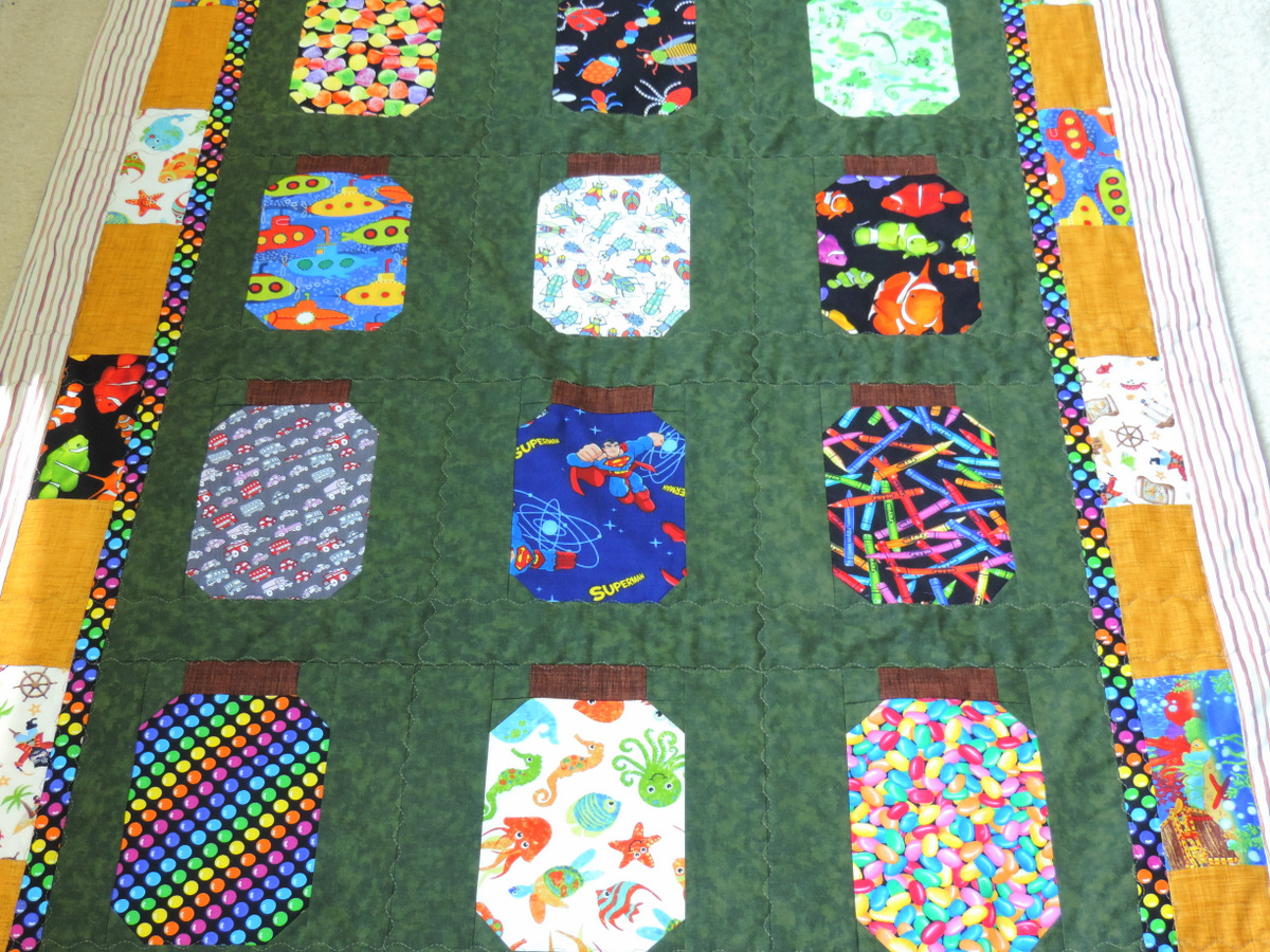 Westie Julep: Derby & The Bug In The Jar Quilts