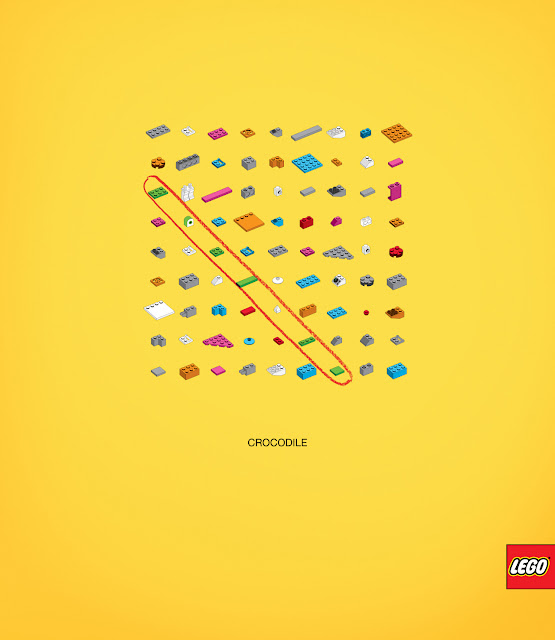 The creative Suitcase: Otra genialidad gráfica de Lego