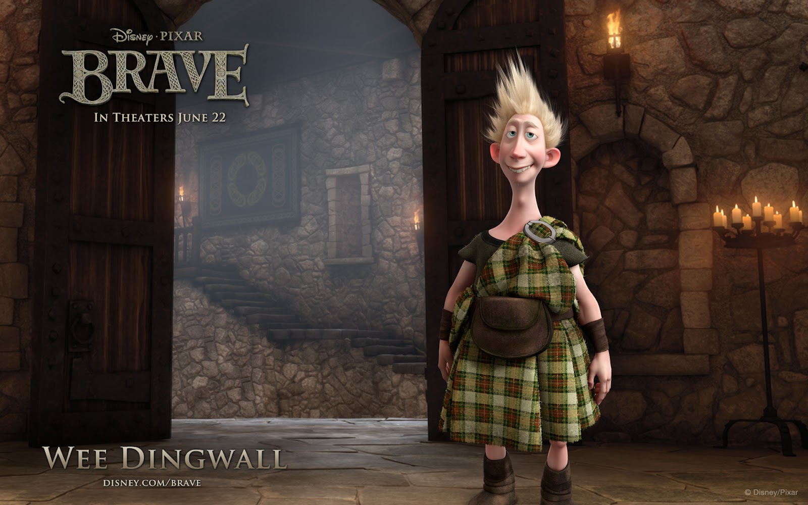 Pixar Corner: Meet the Characters of Brave!