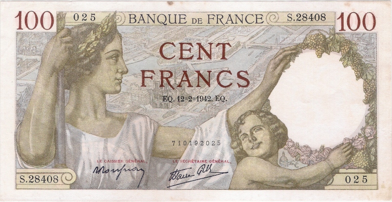 Numismatics is My Hobby: France Bank Notes