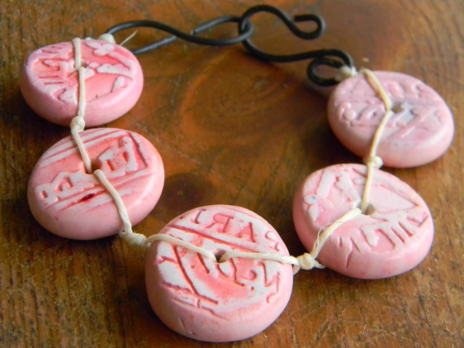 Artistic Endeavors 101: Disk Bracelets...