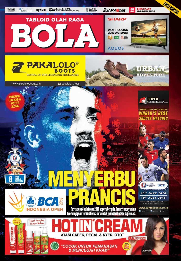 MY BLOG (Blog Ku): Cover Tabloid Bola 2016