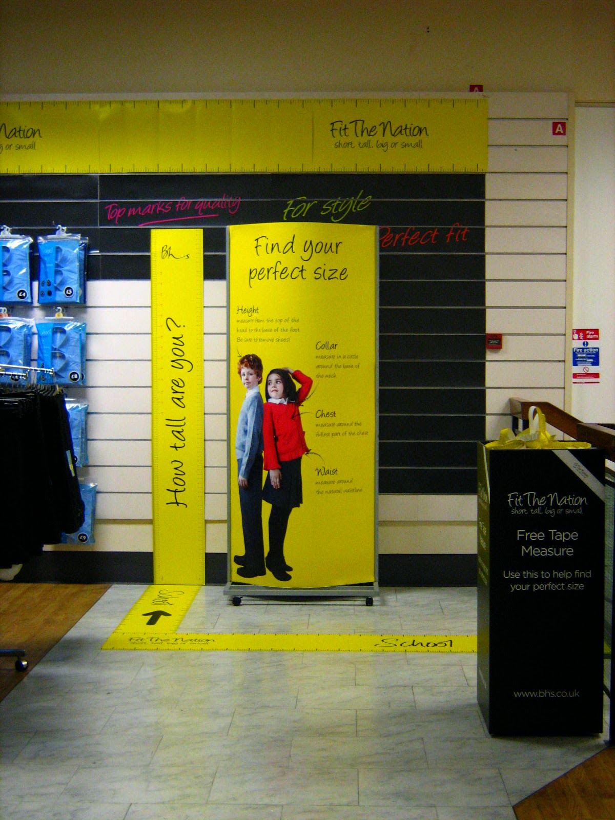 Visual Merchandising 101: BHS Back To School