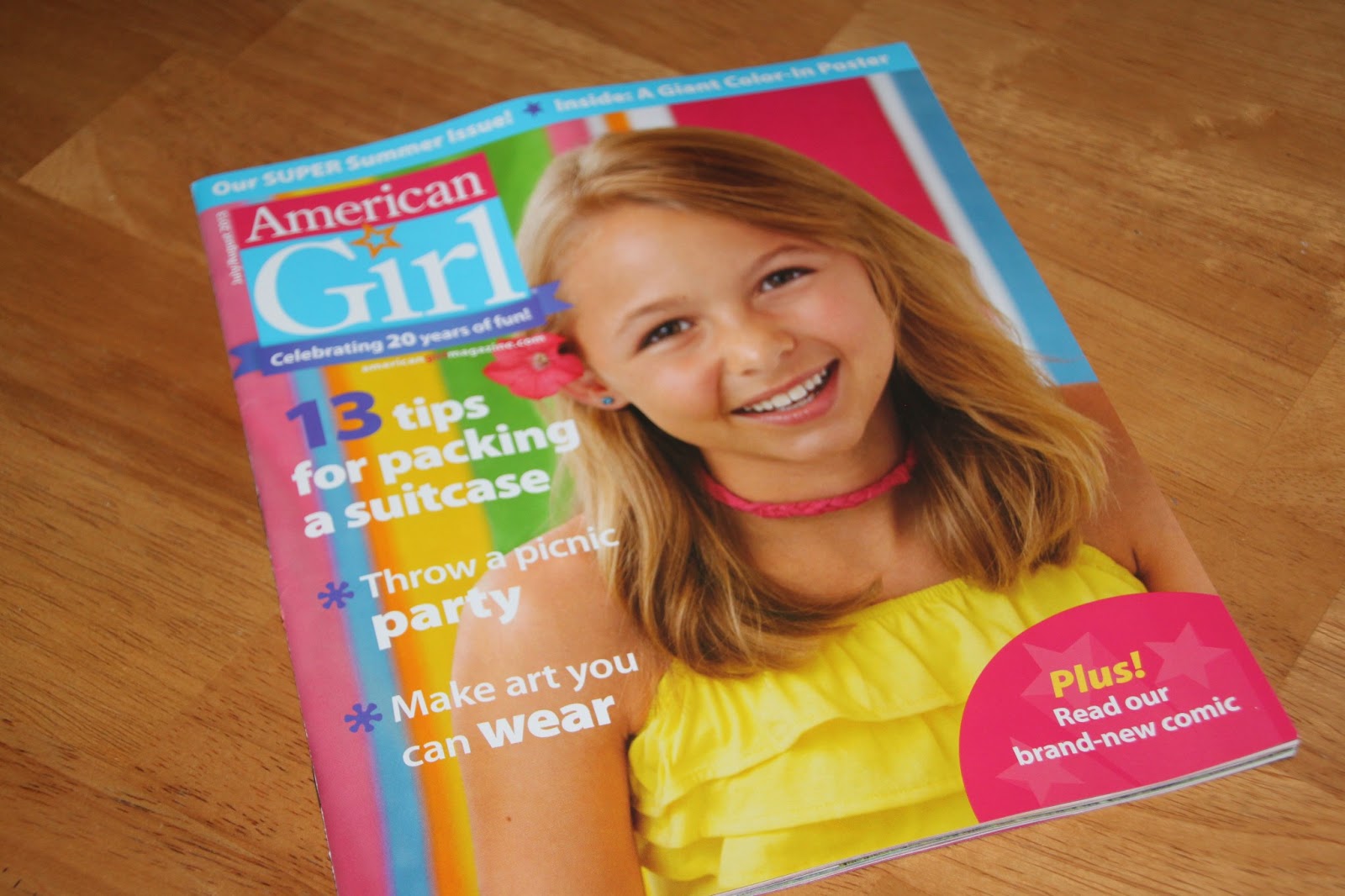 Susan's Disney Family: American Girl Magazine, a magazine your little ...