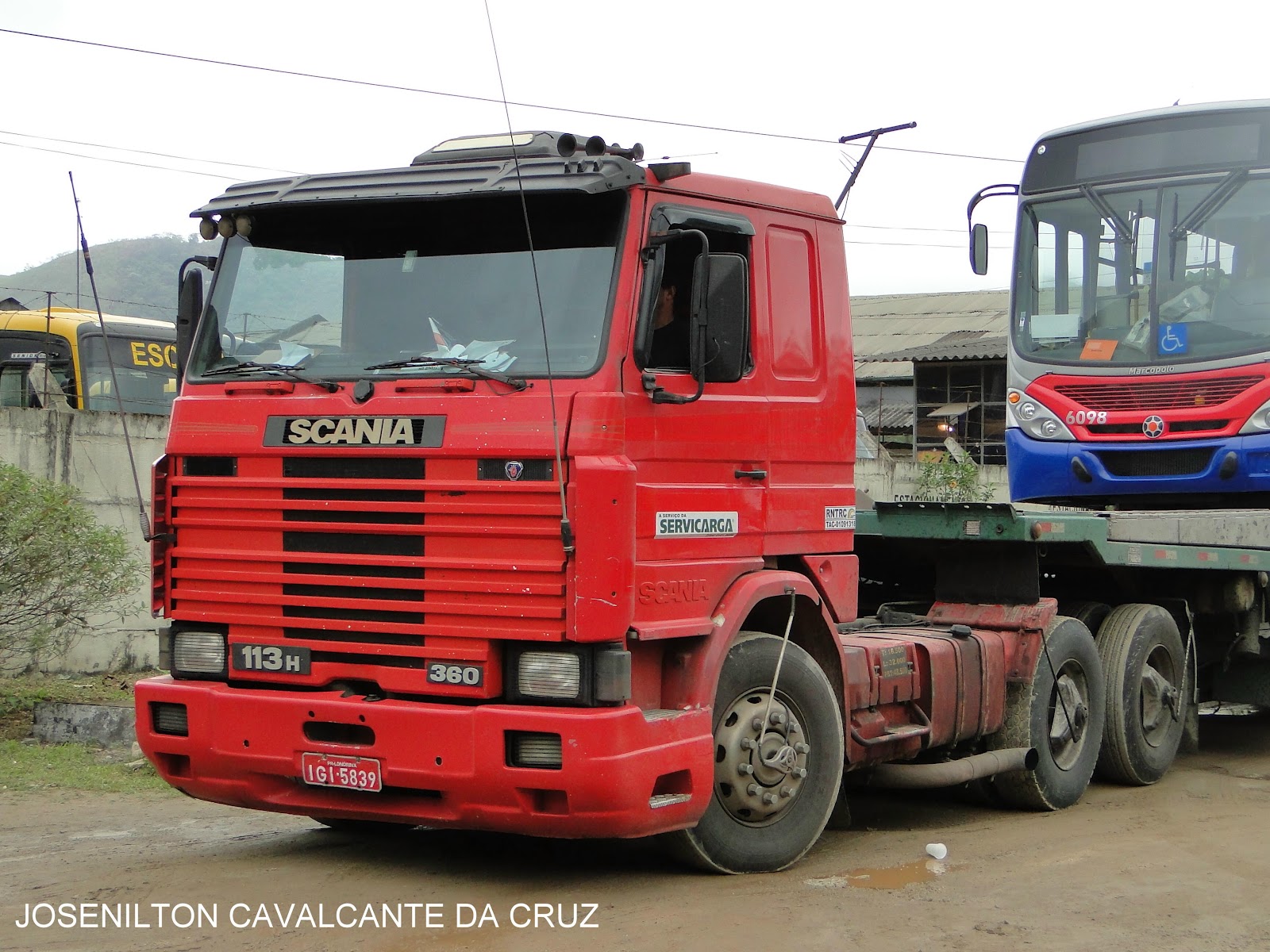 CAMINHÕES NA ESTRADA: Scania 113H 360