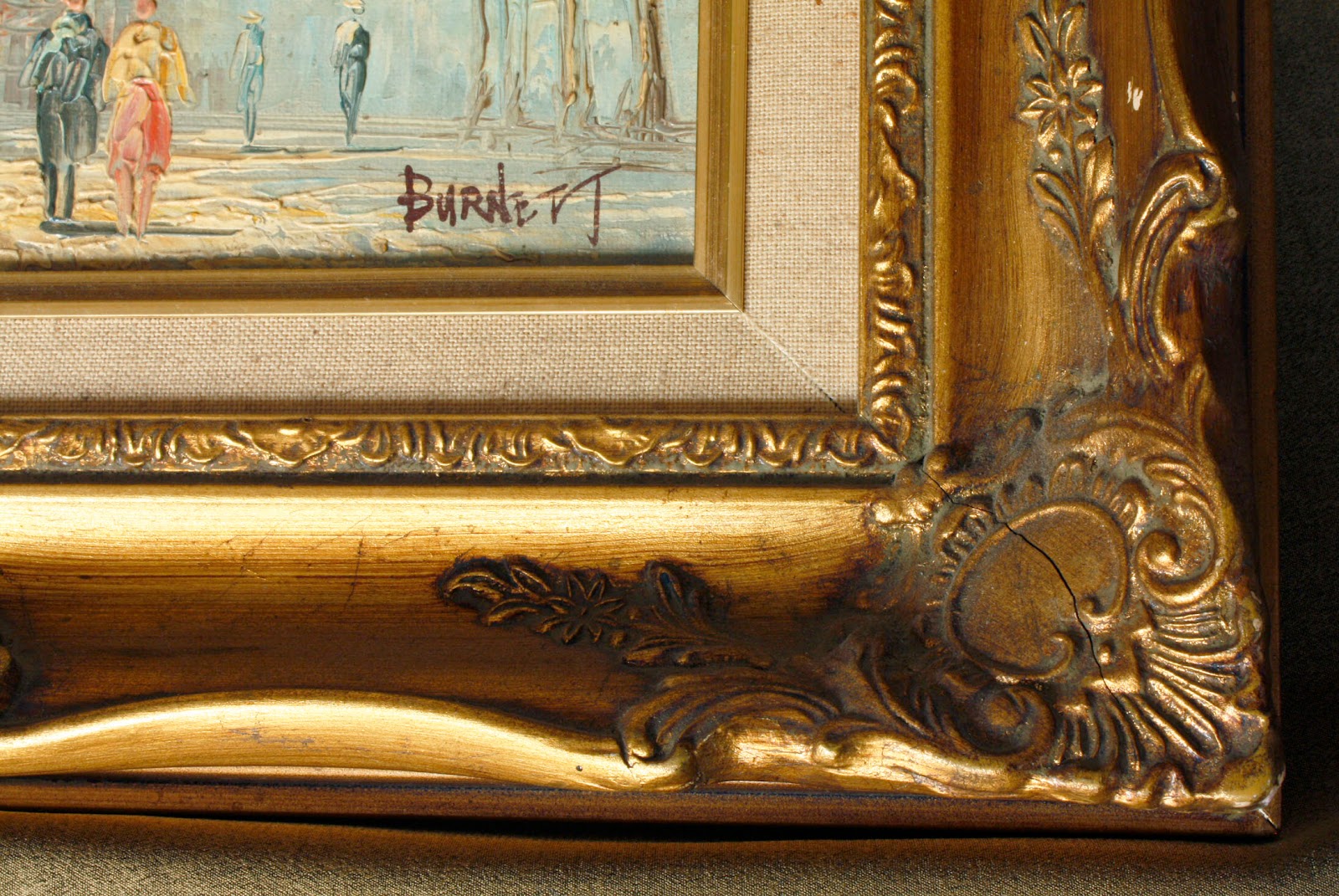 Rare Books And Art: Caroline Burnett - Oil on Canvas - Signed ...