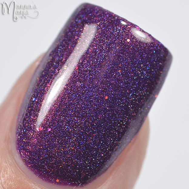 The Color Box: Purple ALL The Things - Manna's Manis