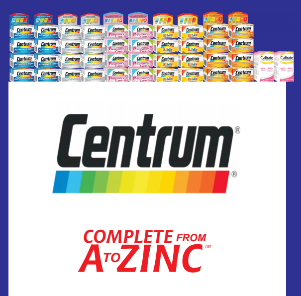 Pfizer Consumer Healthcare launches Centrum & Caltrate