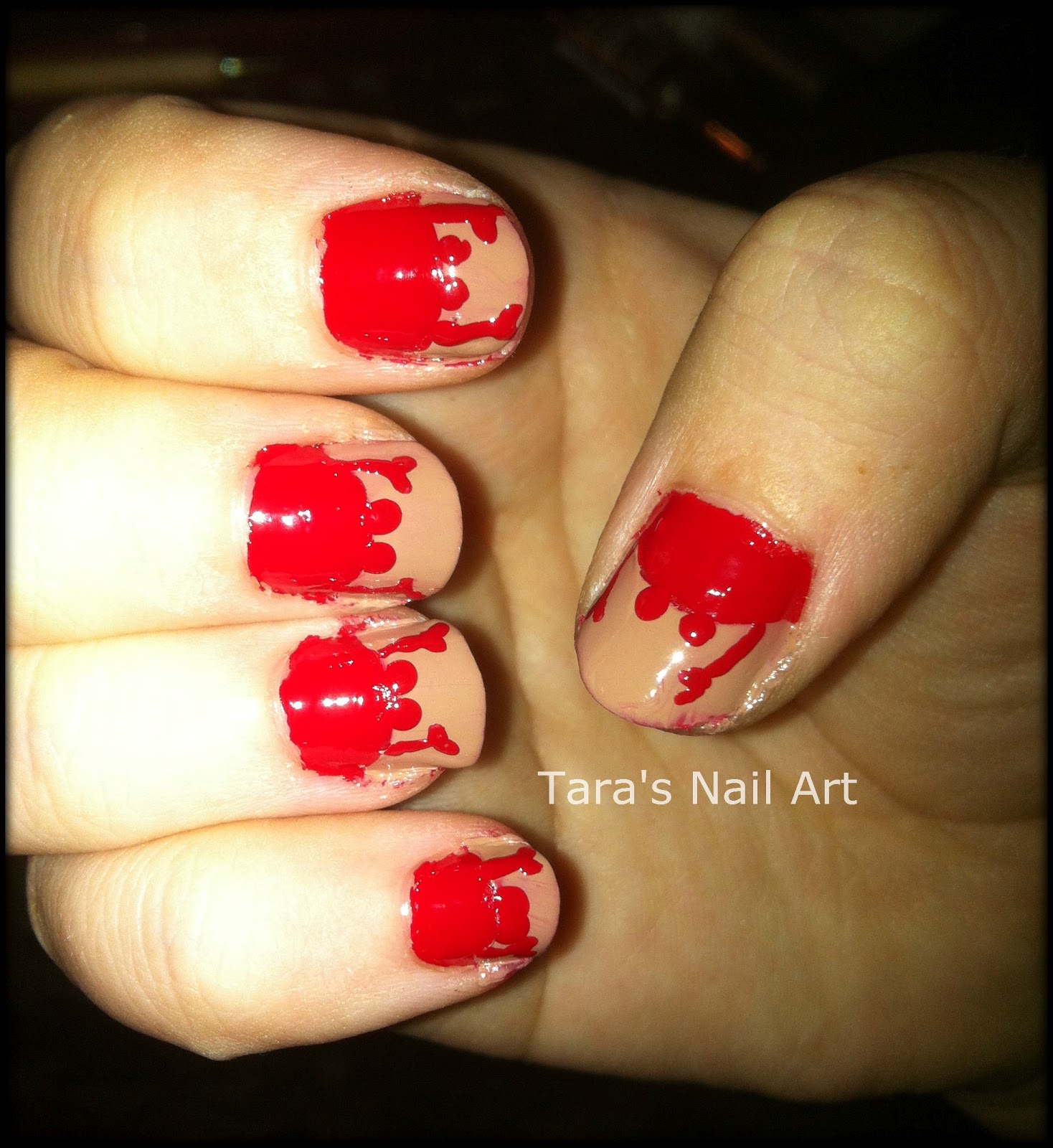 Tara's Nail Art: Crab Tutorial