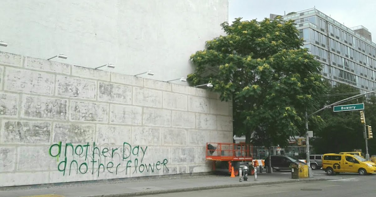 EV Grieve: Another day at the Houston/Bowery Mural Wall