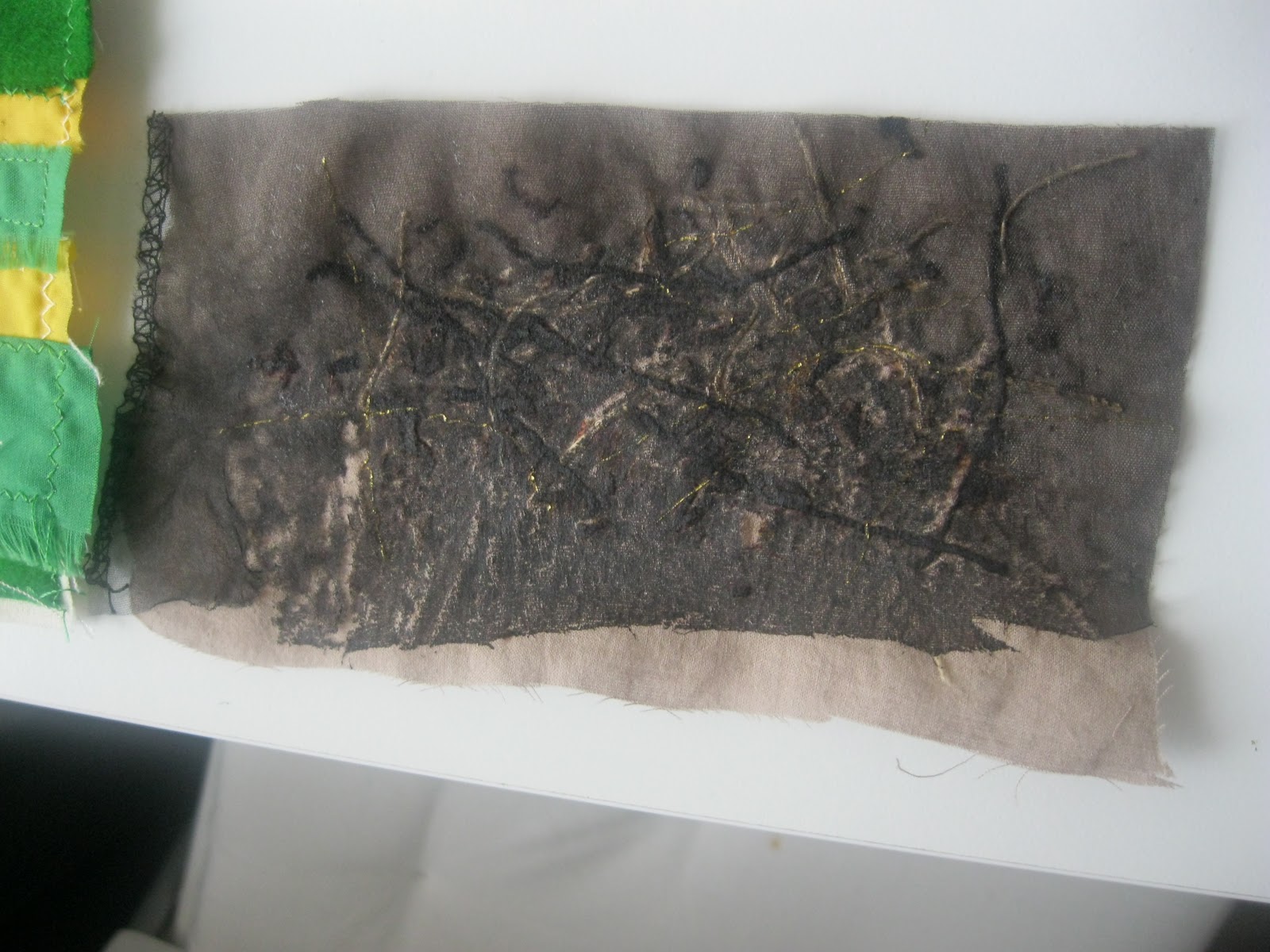 Amanda's Textiles log - A Creative Approach: Stage 3 - Applied fabric ...